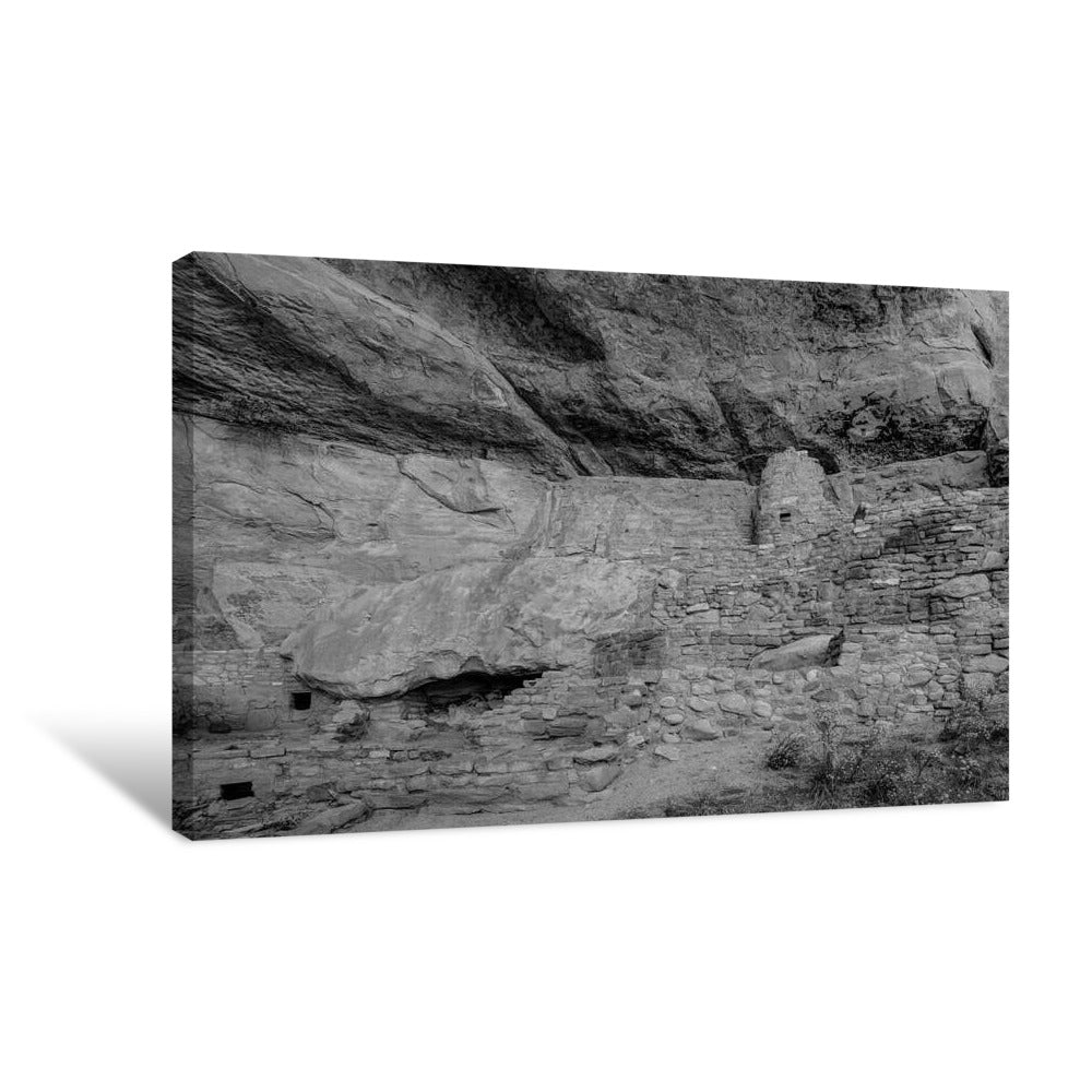 Life as a Cliff Dweller 2 Canvas Print