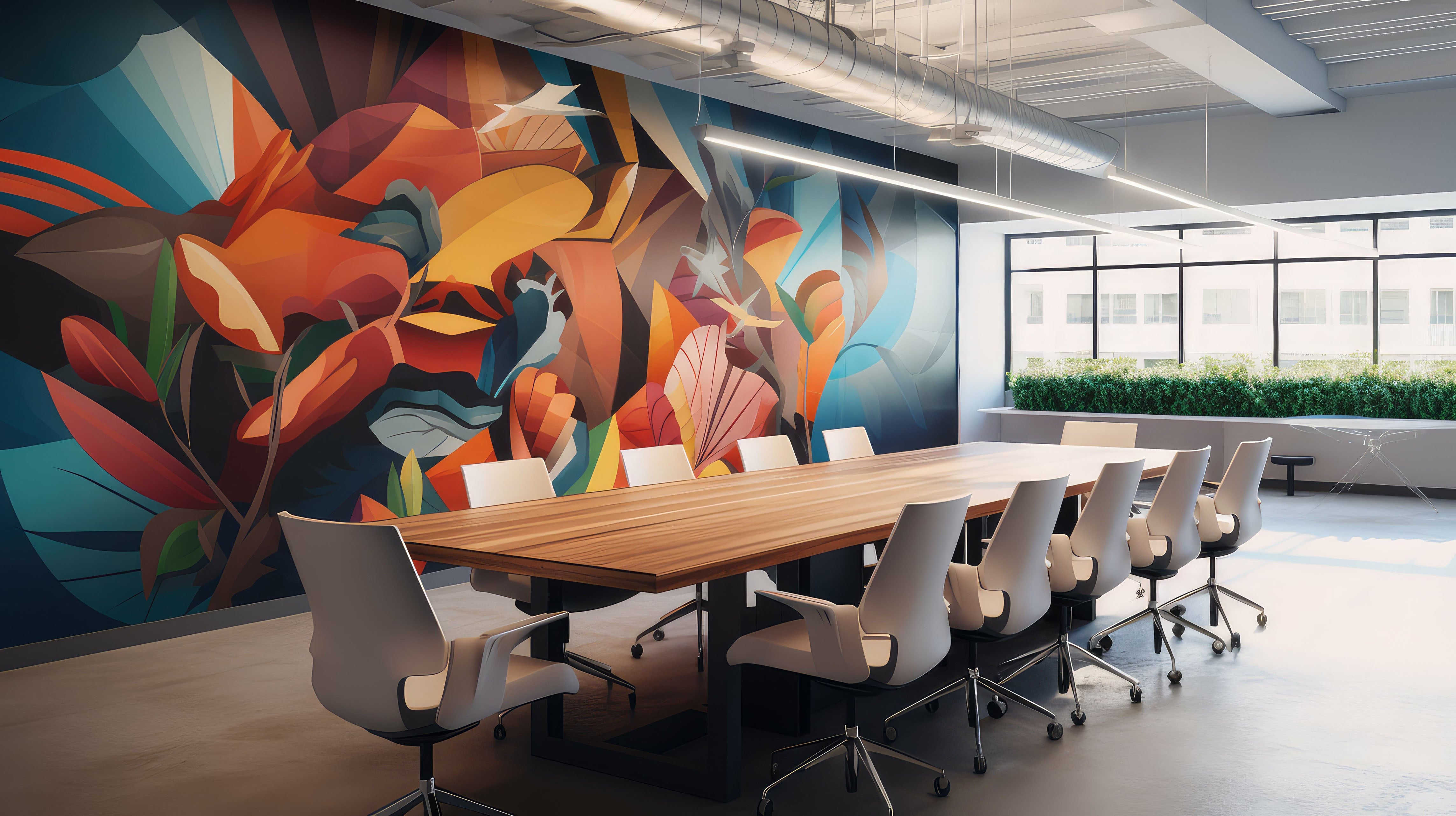 How Much Do Office Wall Murals Cost? | Limitless Walls