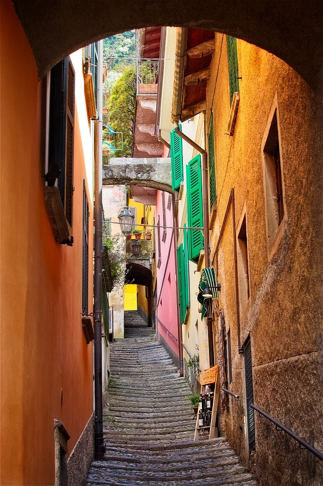 Lake Como Walkway Wall Mural