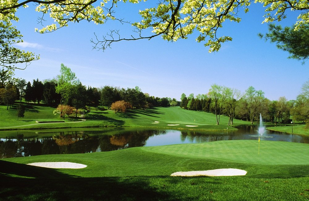 Golf course, Congressional Country Club, Potomac, Montgomery County, M