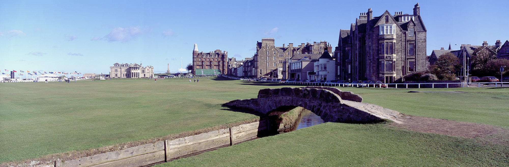 Footbridge In A Golf Course, The Royal And Ancient Golf Club Of St And