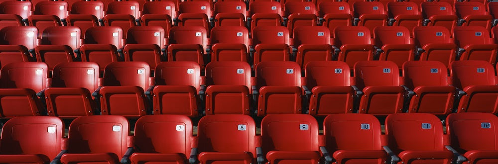 Stadium Seats Wall Mural