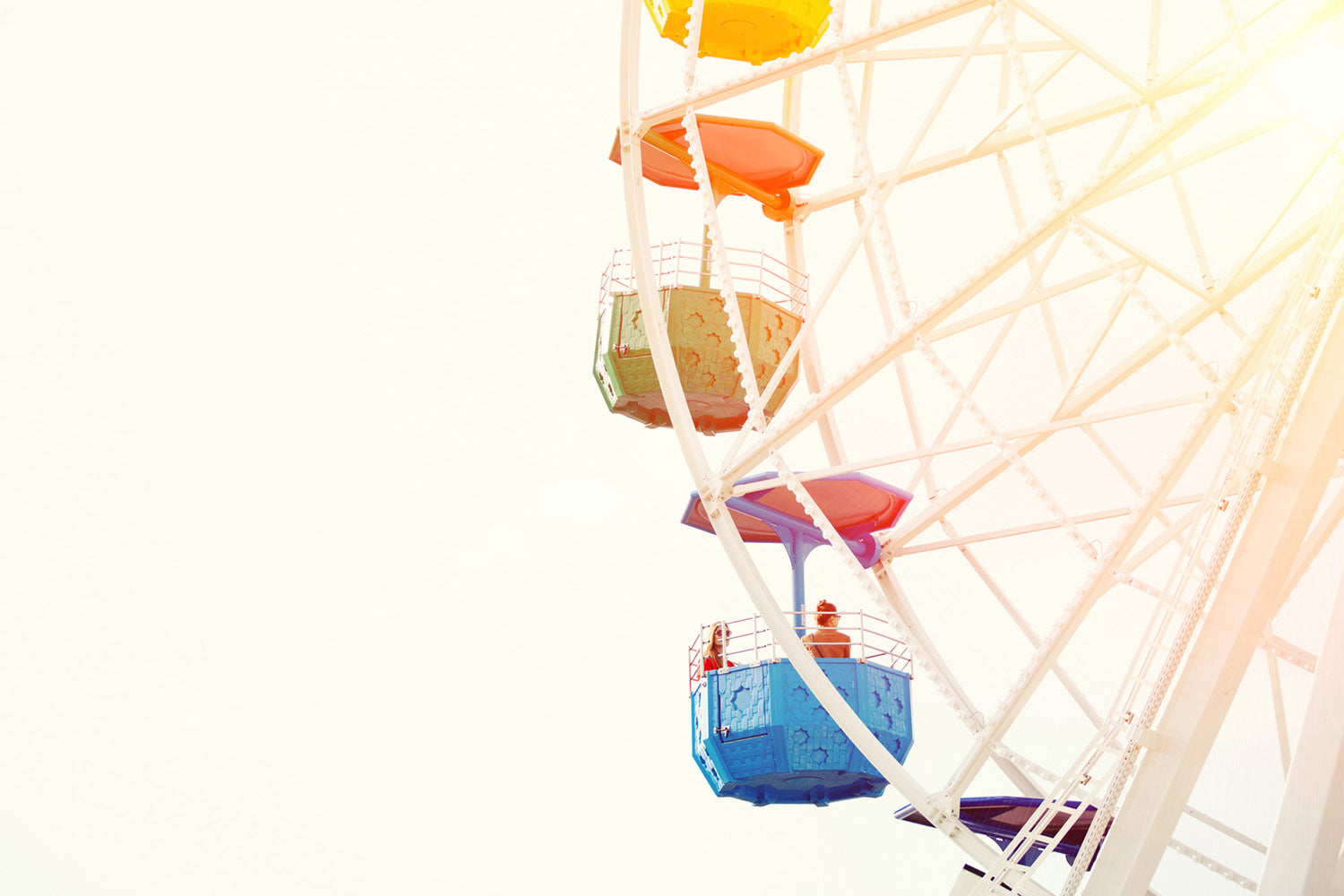 Ferris Wheel Wall Mural
