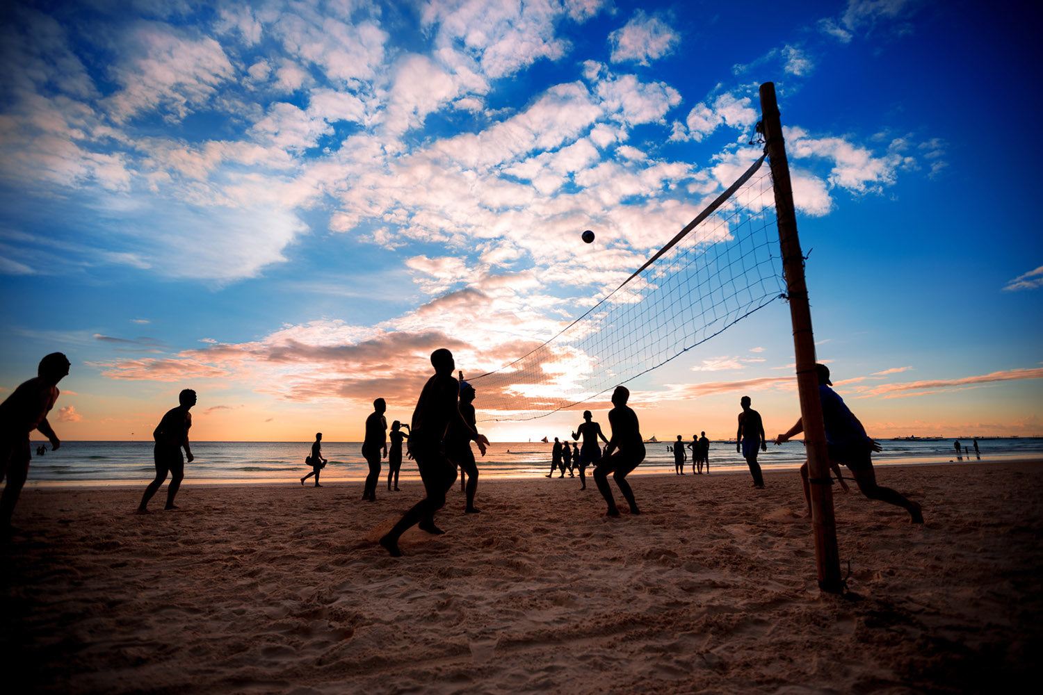 Beach Volleyball Wall Mural