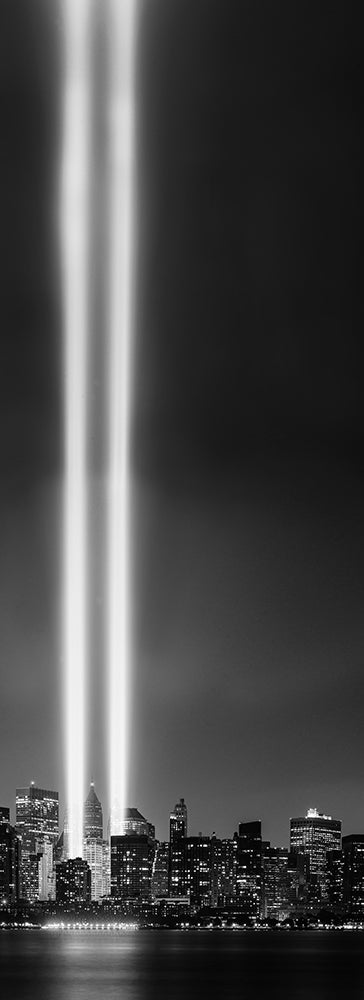 Black and White Tribute WTC Wall Mural