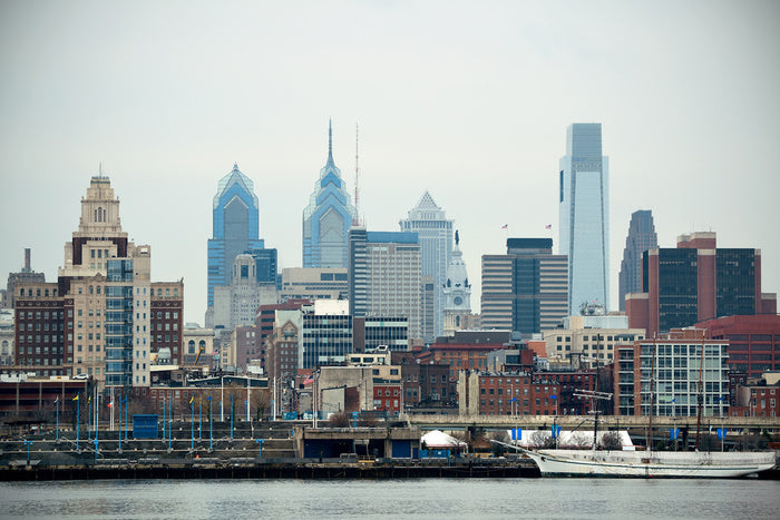 Philadelphia Skyline Wall Mural