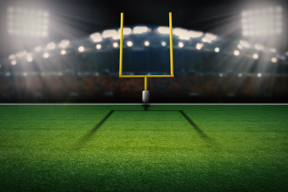 American Football Field Goal Post Wall Mural