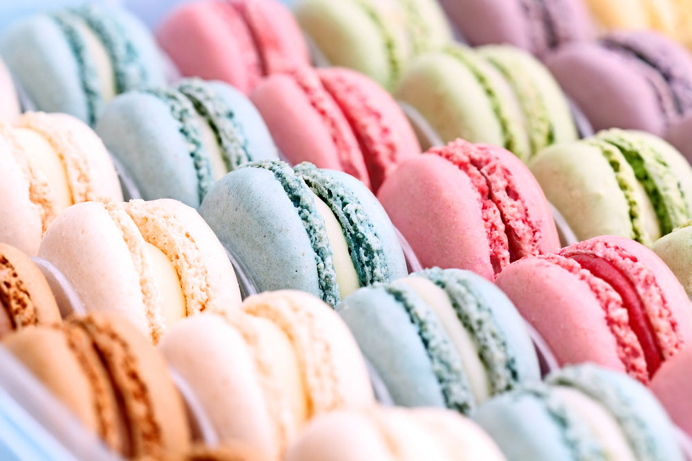 Colorful Macarons Wall Mural