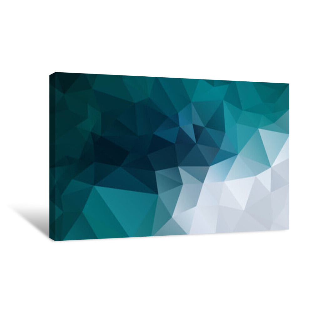 Vector Abstract Irregular Polygon Background - Triangle Low Poly Patte